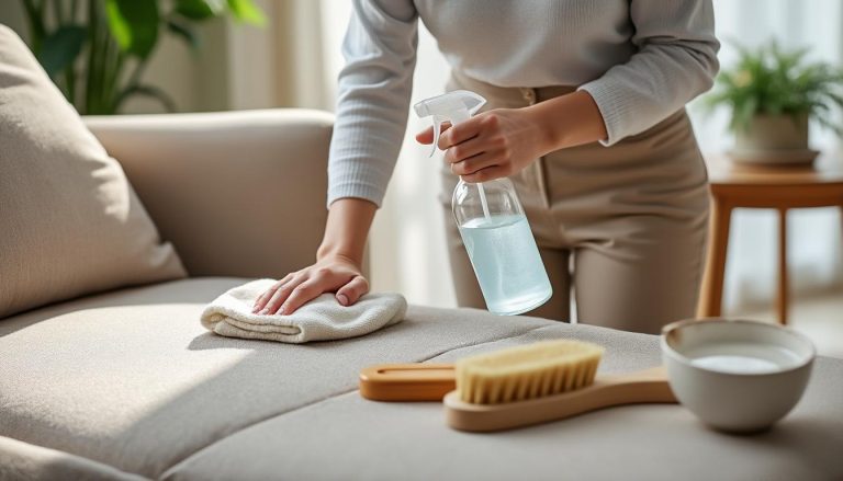 Nettoyer un canapé en tissu : astuces efficaces et sans risque